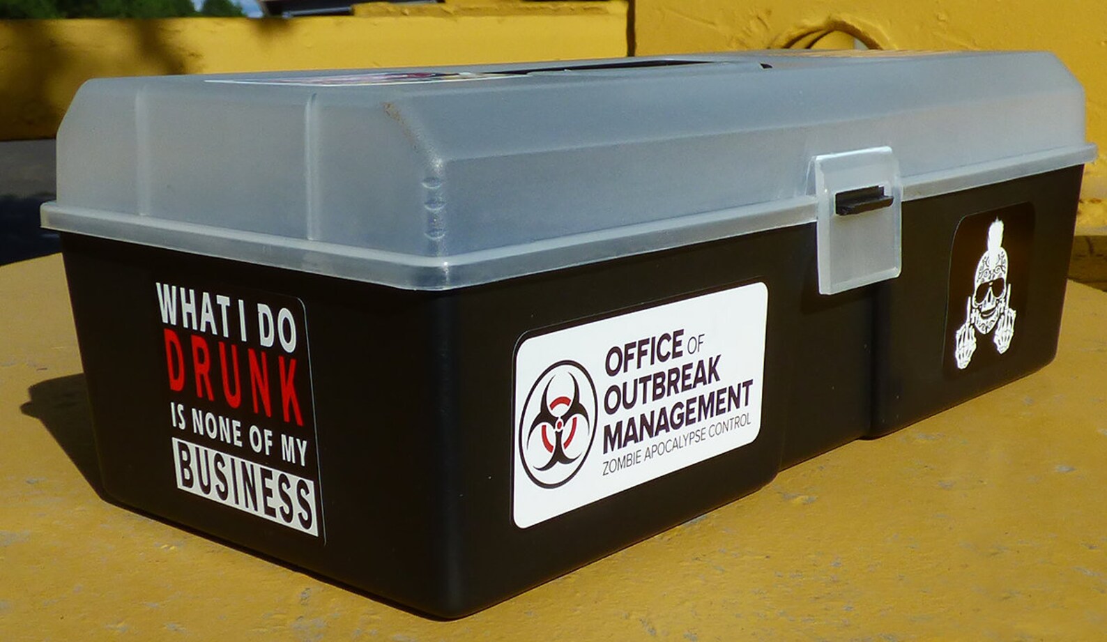 Warning Toolbox Sticker 100% Vinyl Touching My Tools May Result in ...