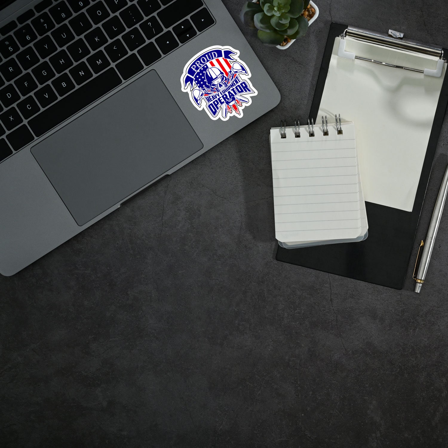 Proud Heavy Equipment Operator Hard Hat Sticker 100% Vinyl Hardhats ...