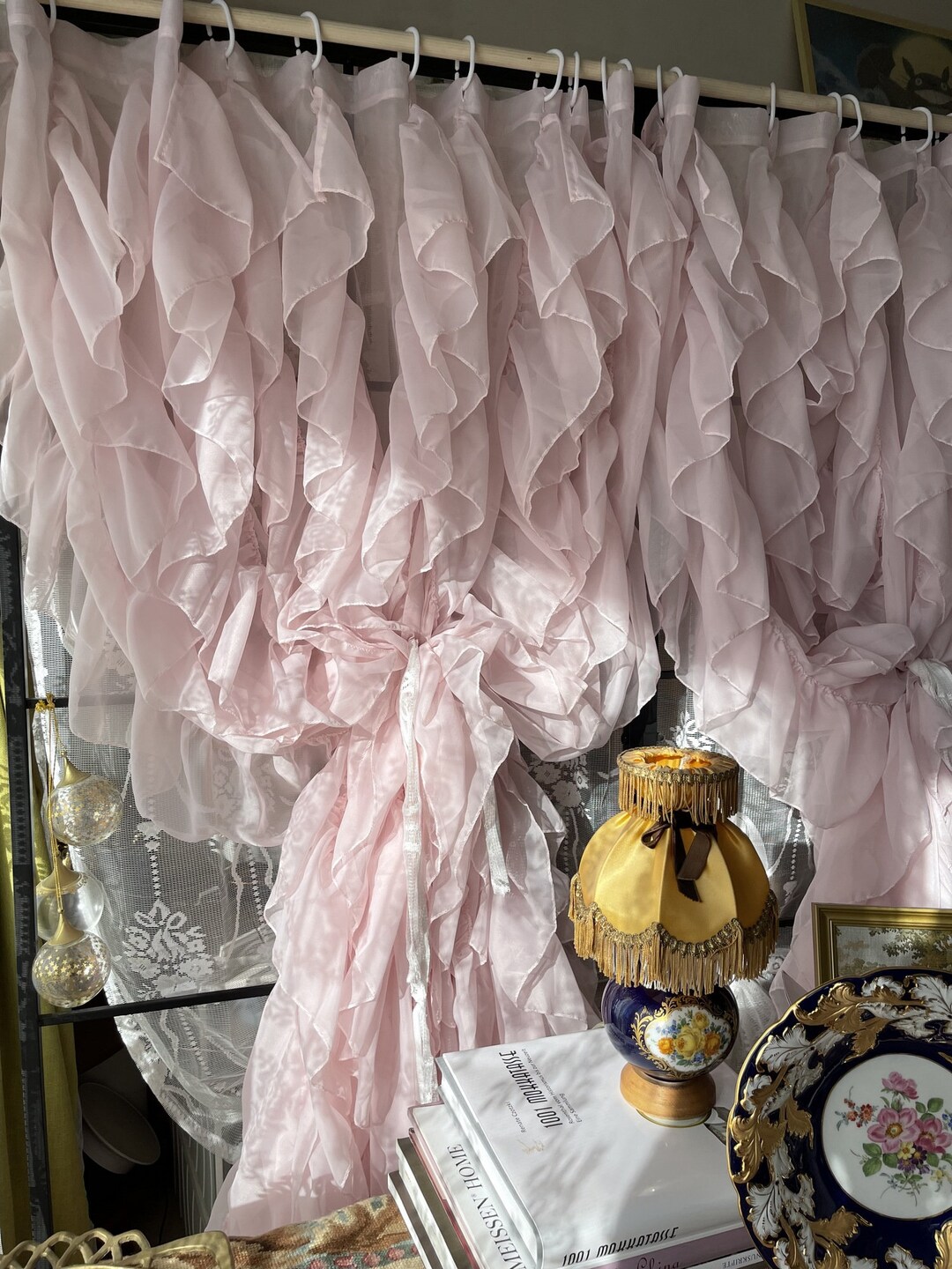 Rustic Rococo Maiden Heart Ruffles Store Window Decorative - Etsy