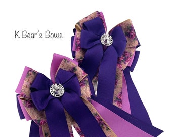 Horse Show Bows, Equestrian Bows, Walk Trot Bows, Lead Line Bows, Short ...