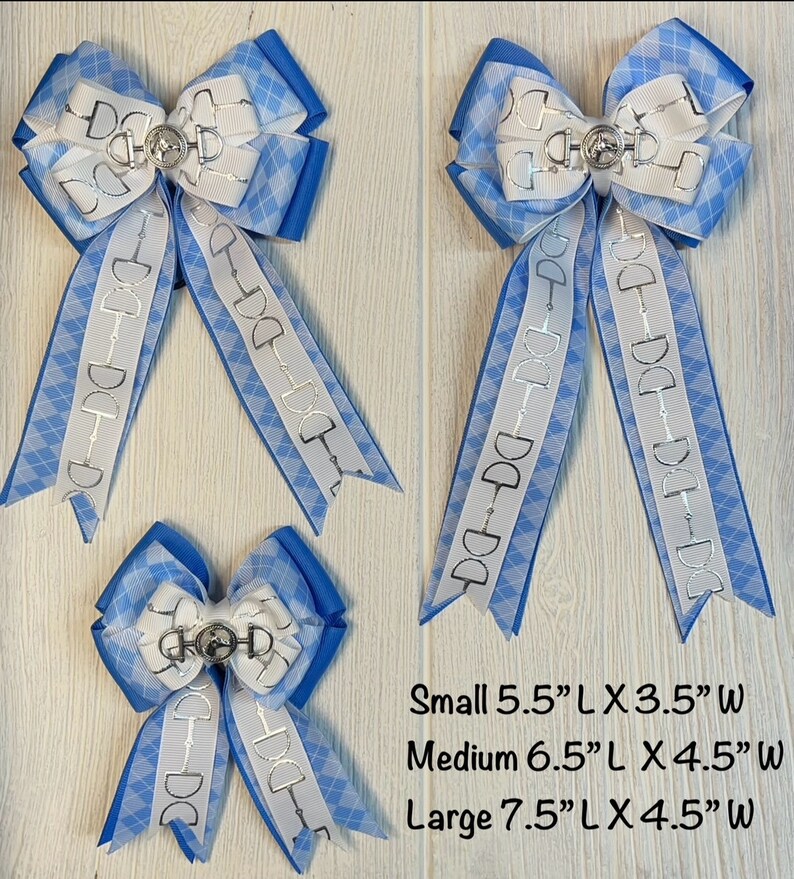 Orse Show Bows, Equestrian Bows, Walk Trot Bows, Leadline Bows, Short ...
