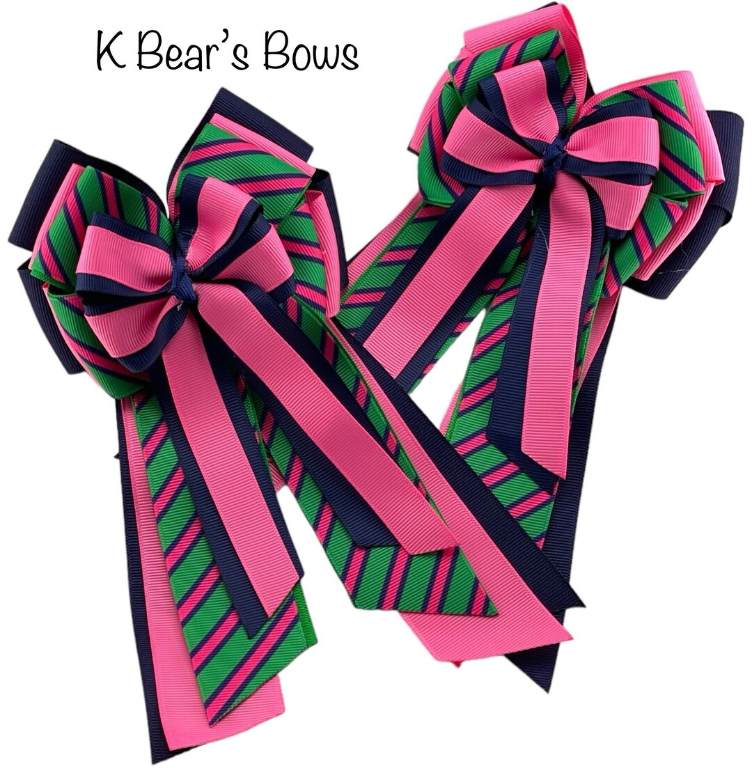 Horse Show Bows, Equestrian Bows, Walk Trot Bows, Lead Line Bows, Short ...