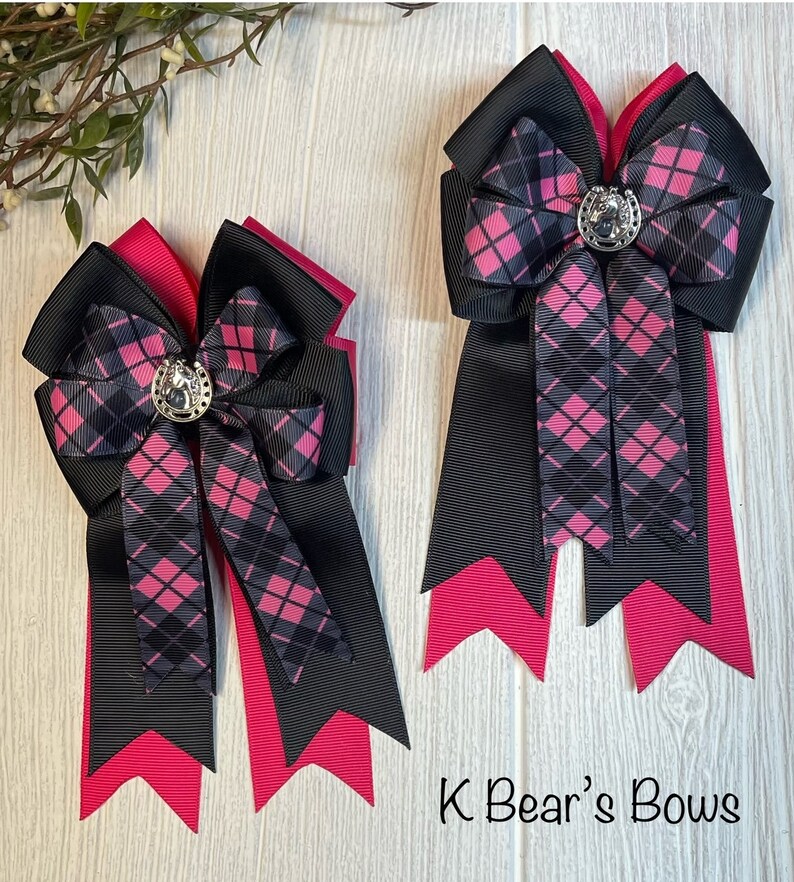 Horse Show Bows, Equestrian Bows, Walk Trot Bows, Leadline Bows, Short ...