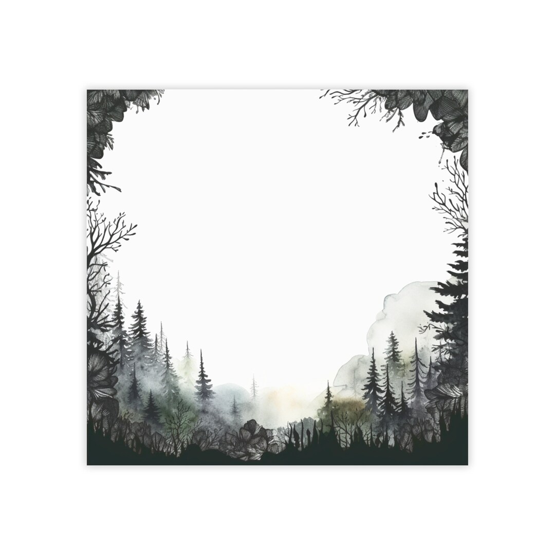 Forest Post-it / Sticky Notes Stylish and Practical Sticky - Etsy