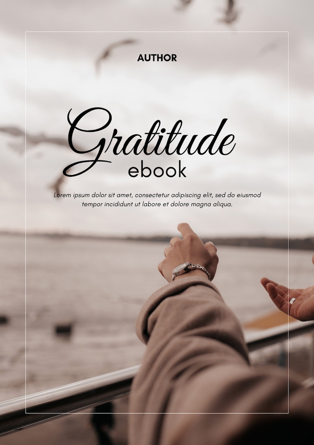Editable Gratitude Workbook Template DIY Digital Download for Positive ...