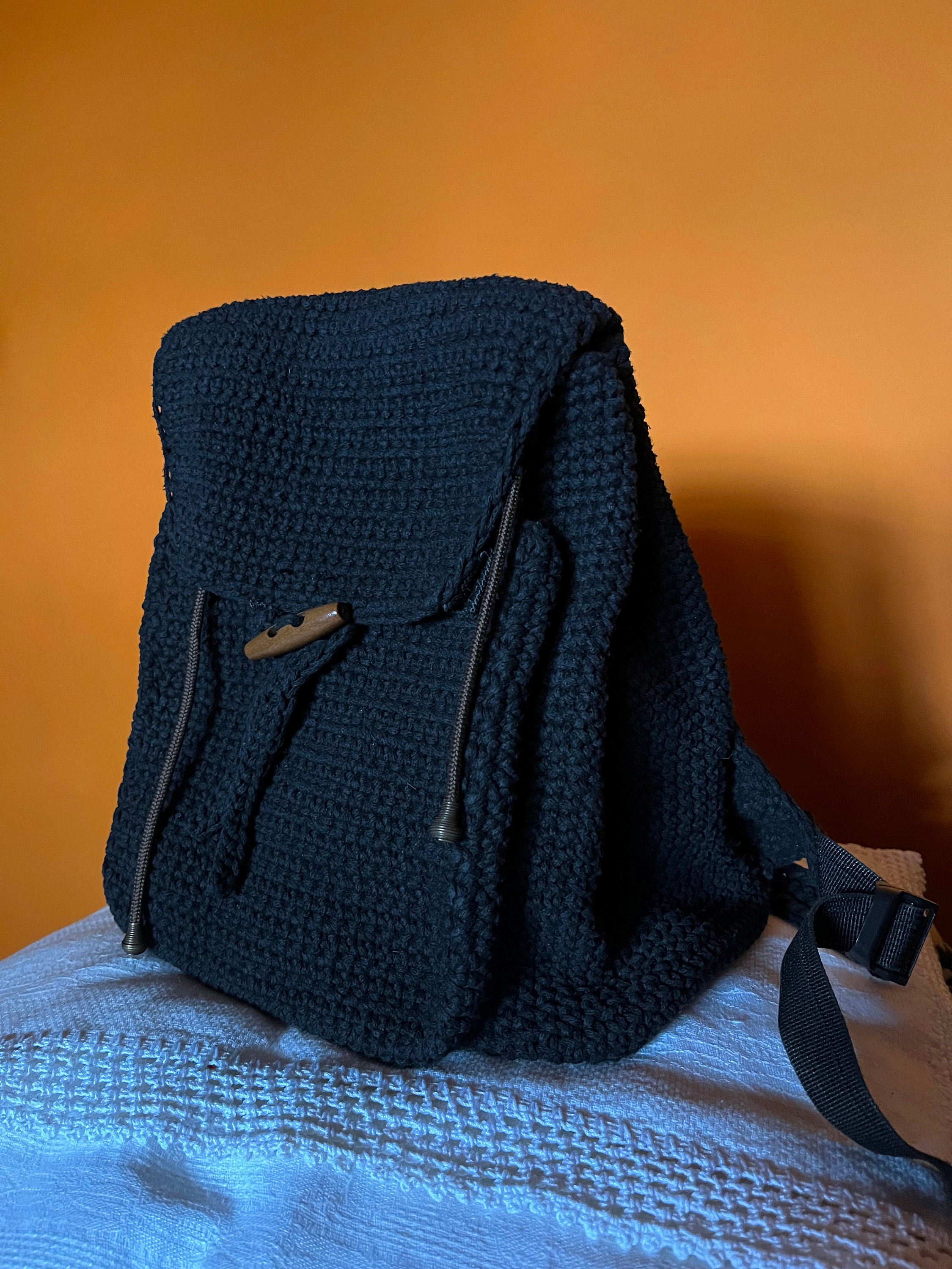 Crochet Backpack - Etsy