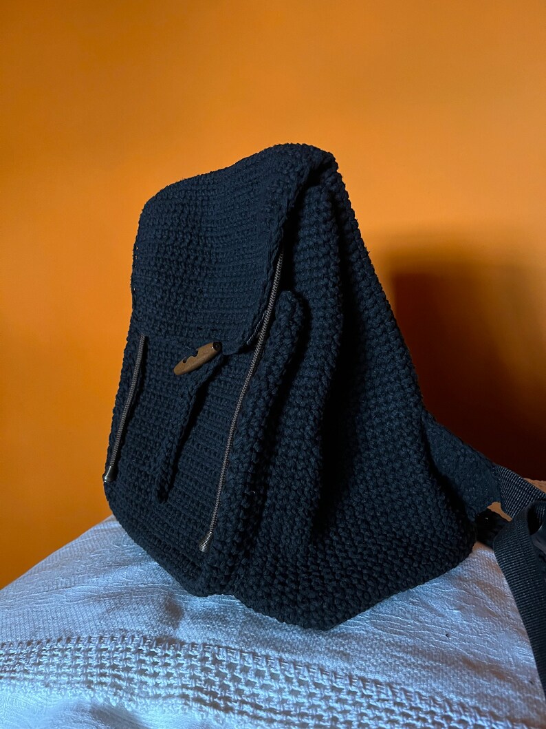 Crochet Backpack - Etsy