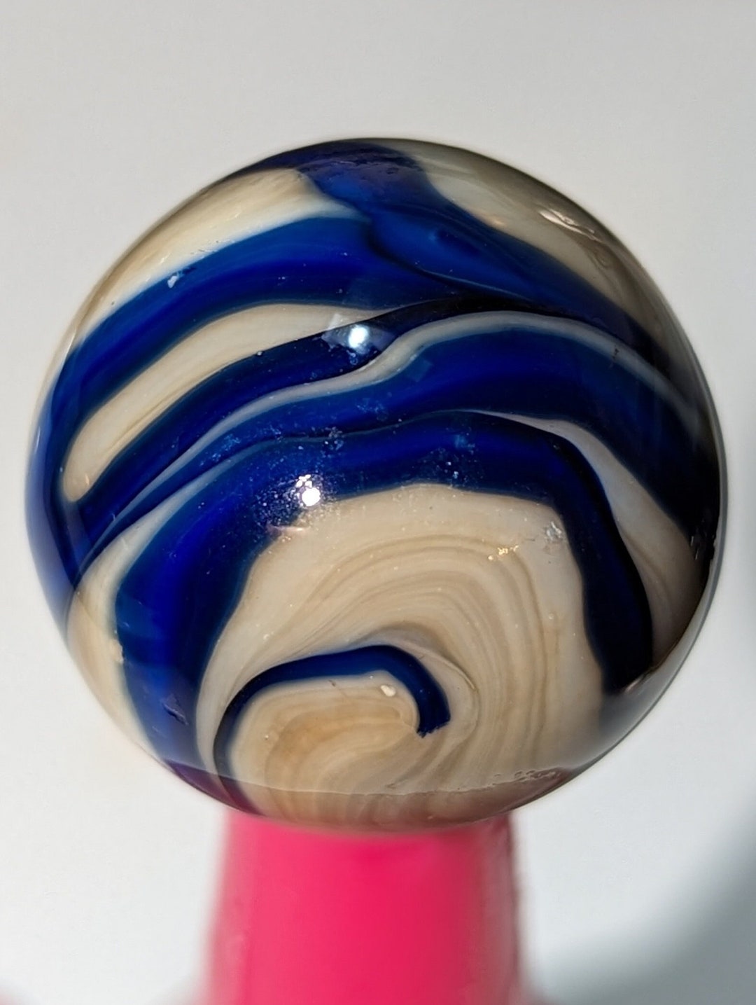 Rare Ravenswood Blue Raven 7/8 Vintage Marble - Etsy