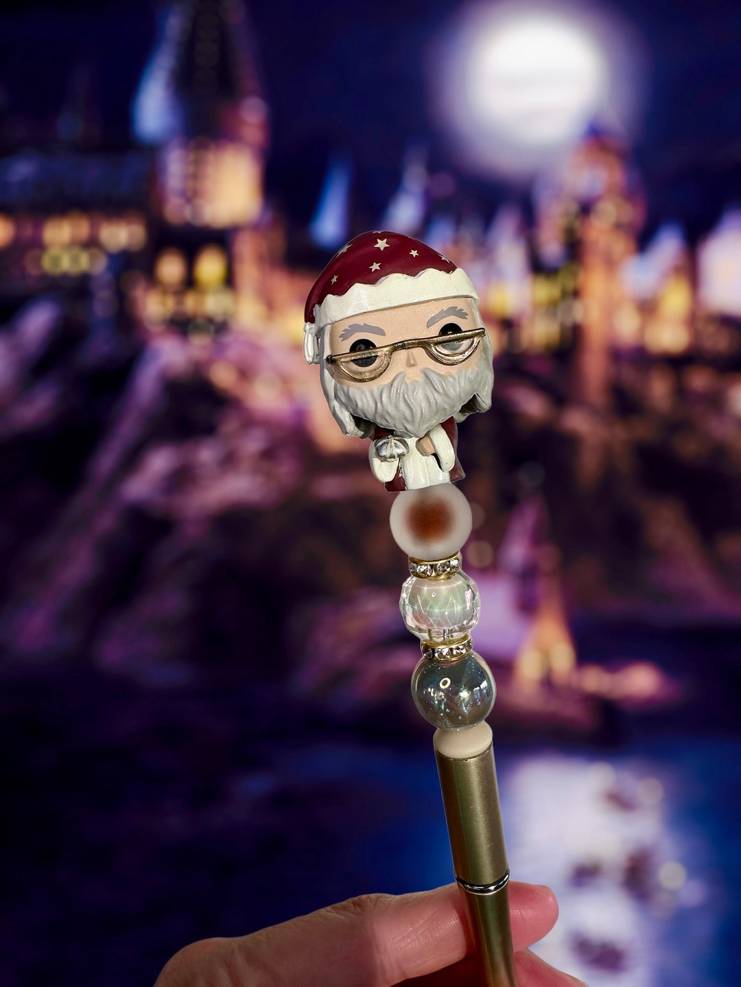 Beaded Pen Custom Unique Gift Ideas Harry Potter Dumbledore - Etsy