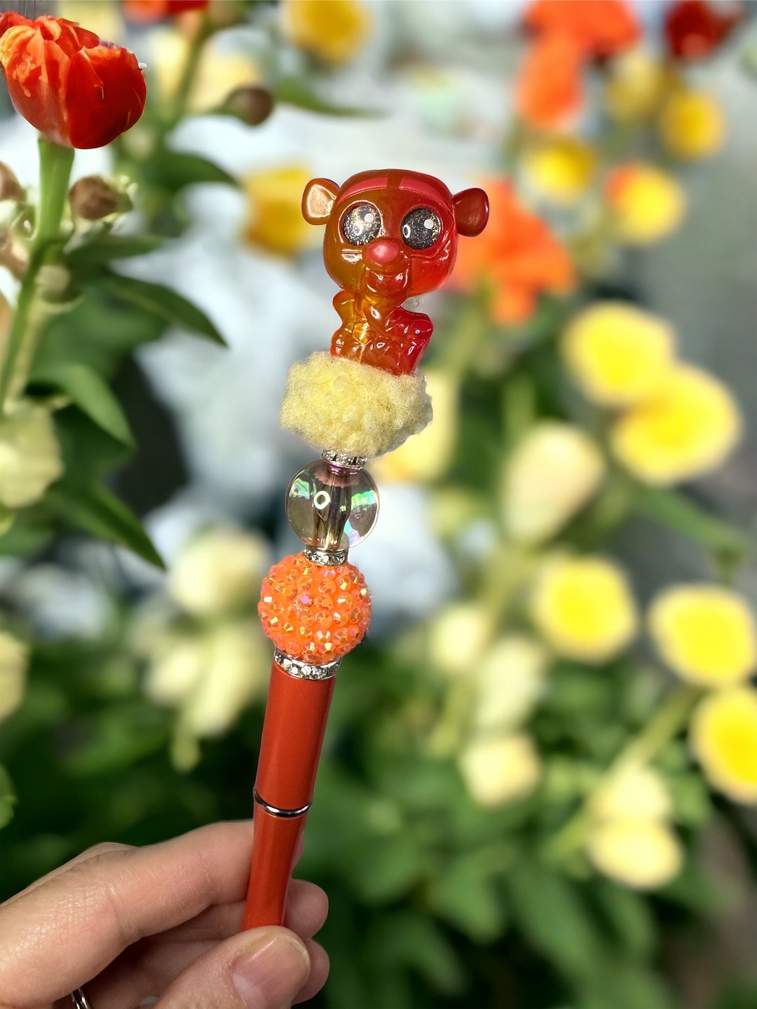Beaded Pen Custom Unique Gift Ideas Tigger Autograph Pen - Etsy