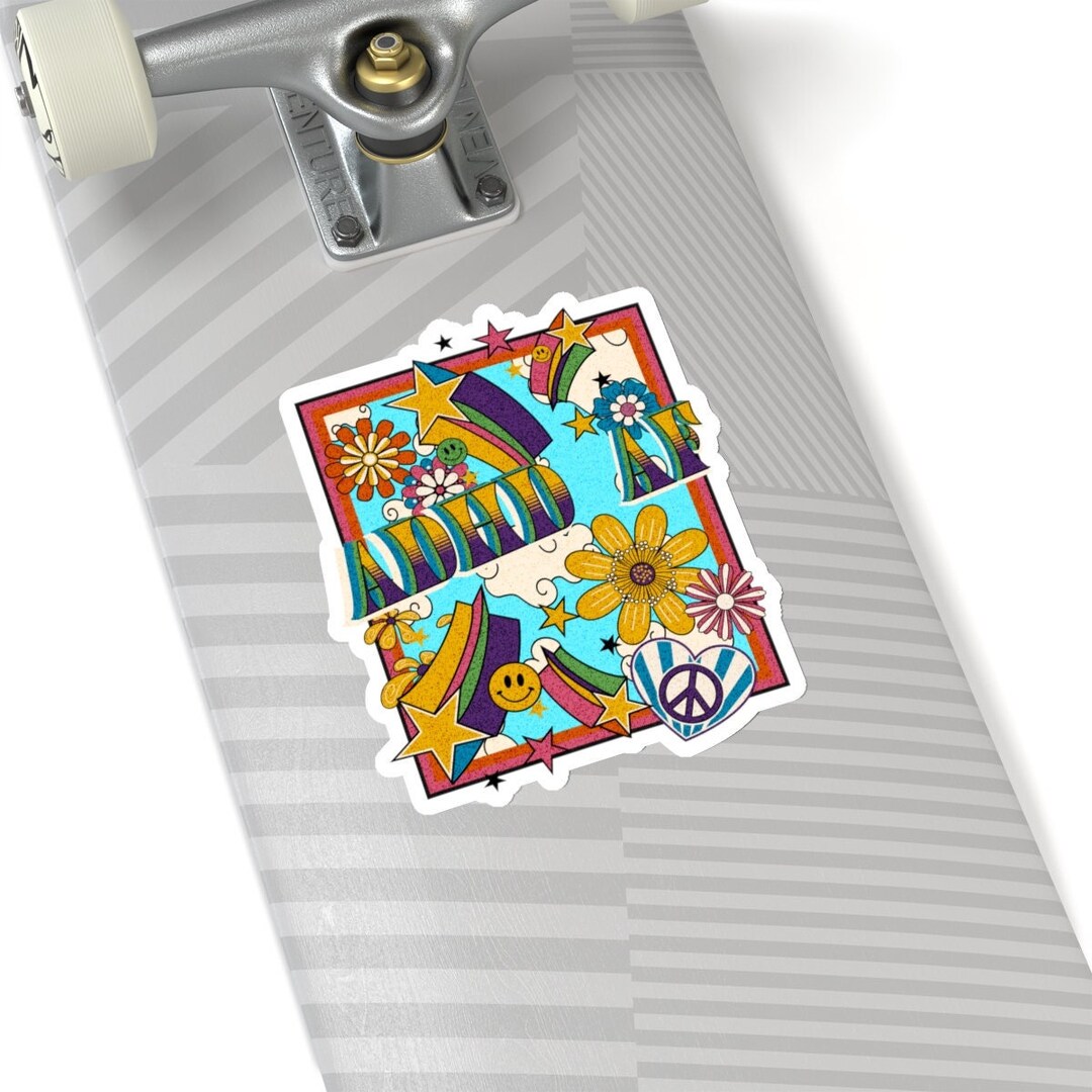 Adhd Af Sticker, Cute Neurospicy Sticker, Neurodivergent Sticker - Etsy