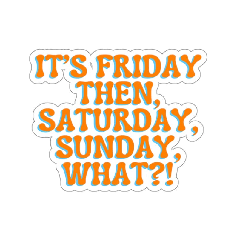 Lando Norris- It's Friday Sticker Gifts for Lando Norris Fan Friday ...