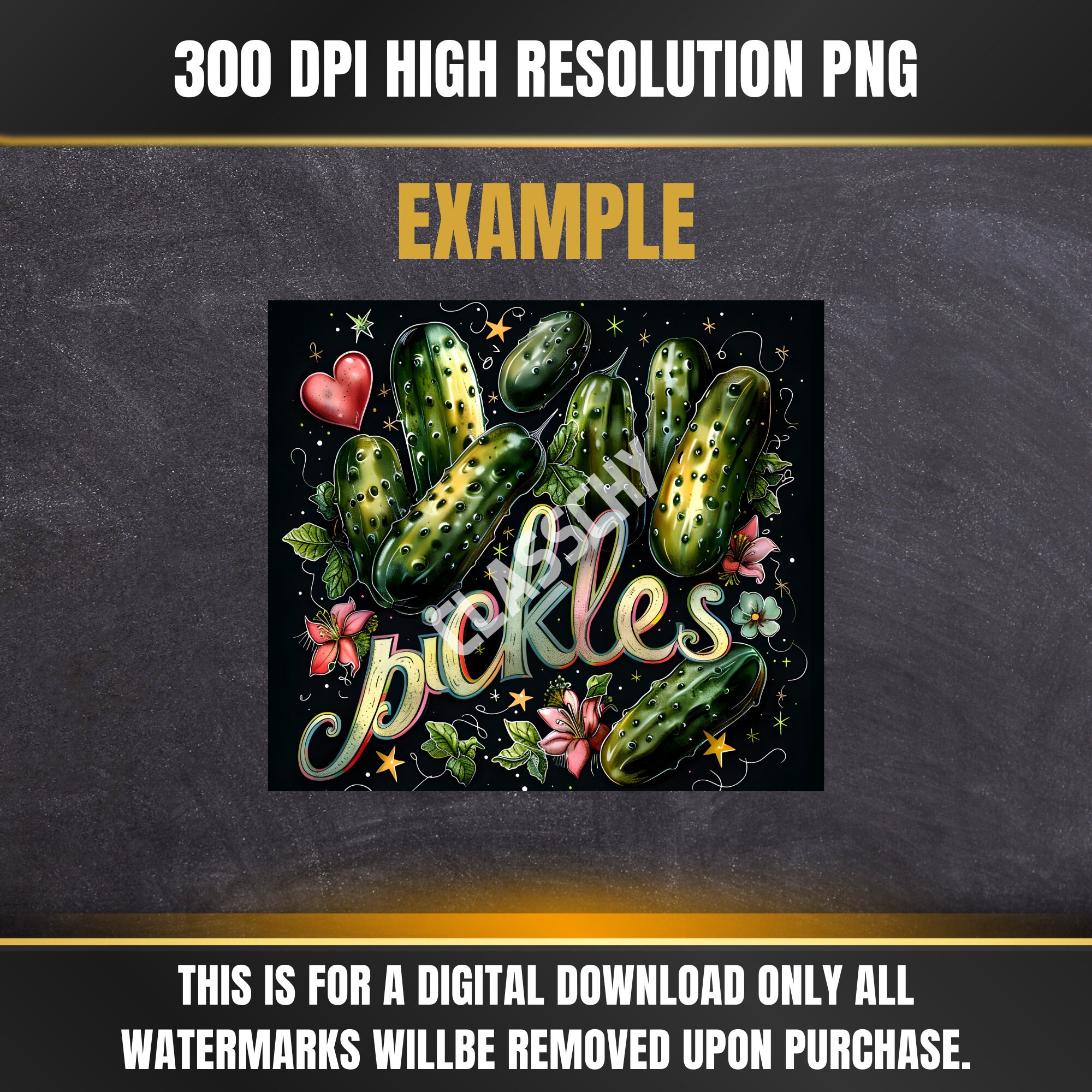 Funny Pickles Tumbler Wrap PNG Quirky Dill Pickle Design Digital ...