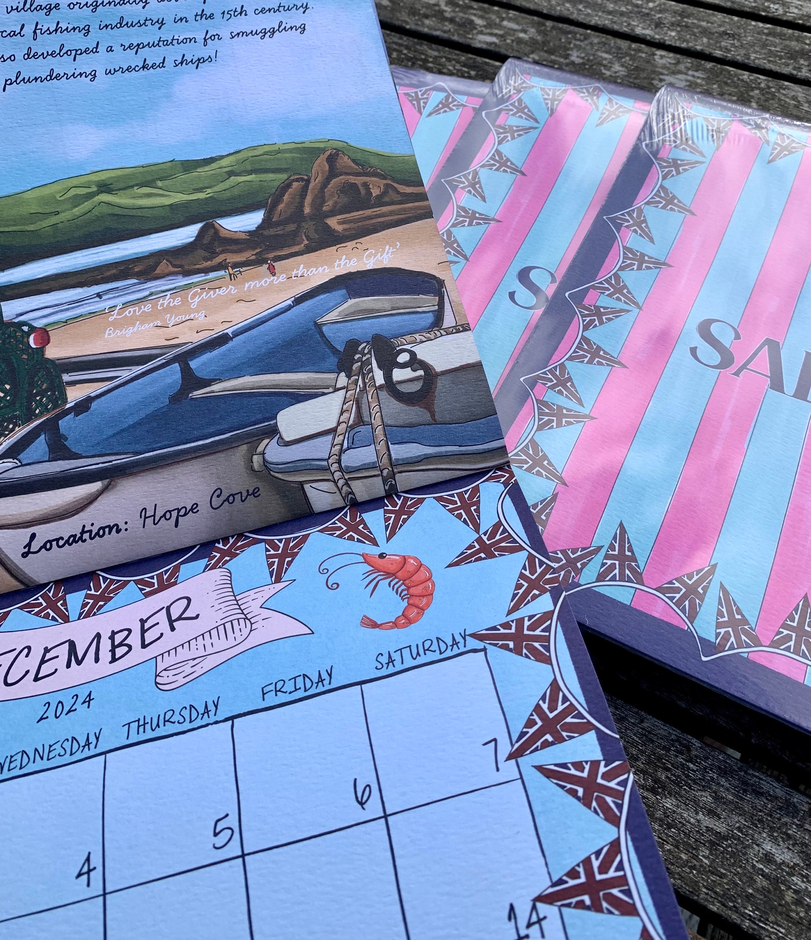 The Salcombe Calendar 2024 - Etsy
