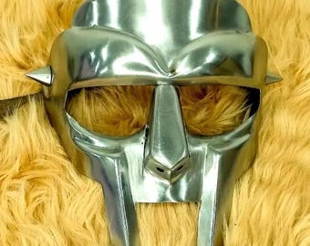 MF DOOM Mask ~ Anti Rust & Mirror Finish Party Mask ~ Mad Villan ...