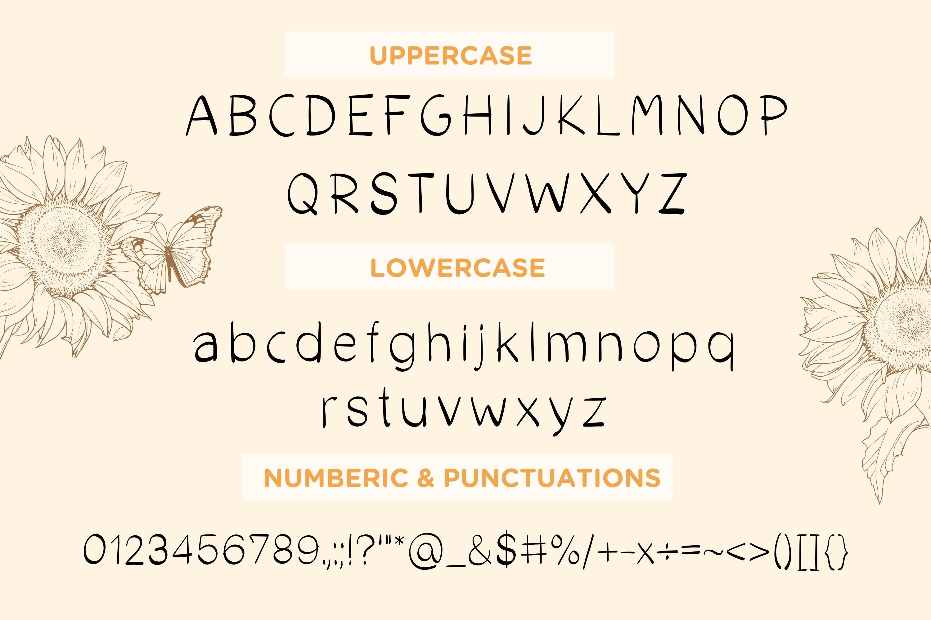 Neat Handwritten Font, Handwriting Font, Neat Handwriting, Simple ...