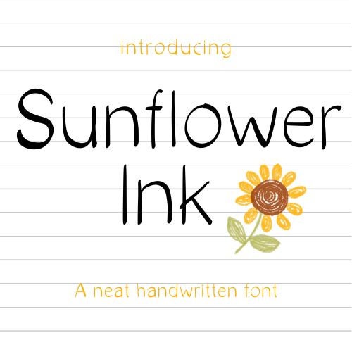 Neat Handwritten Font, Handwriting Font, Neat Handwriting, Simple ...