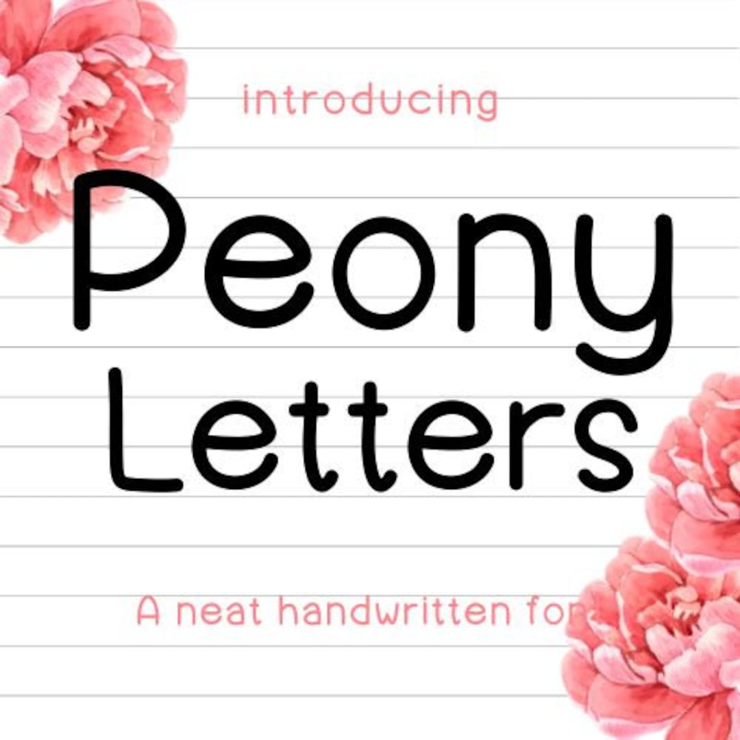 Neat Handwritten Font, Handwriting Font, Neat Handwriting, Simple ...