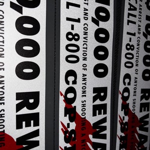 NYPD Rear COP SHOT Police Reflective Bumper Decal 2025 Version - Etsy