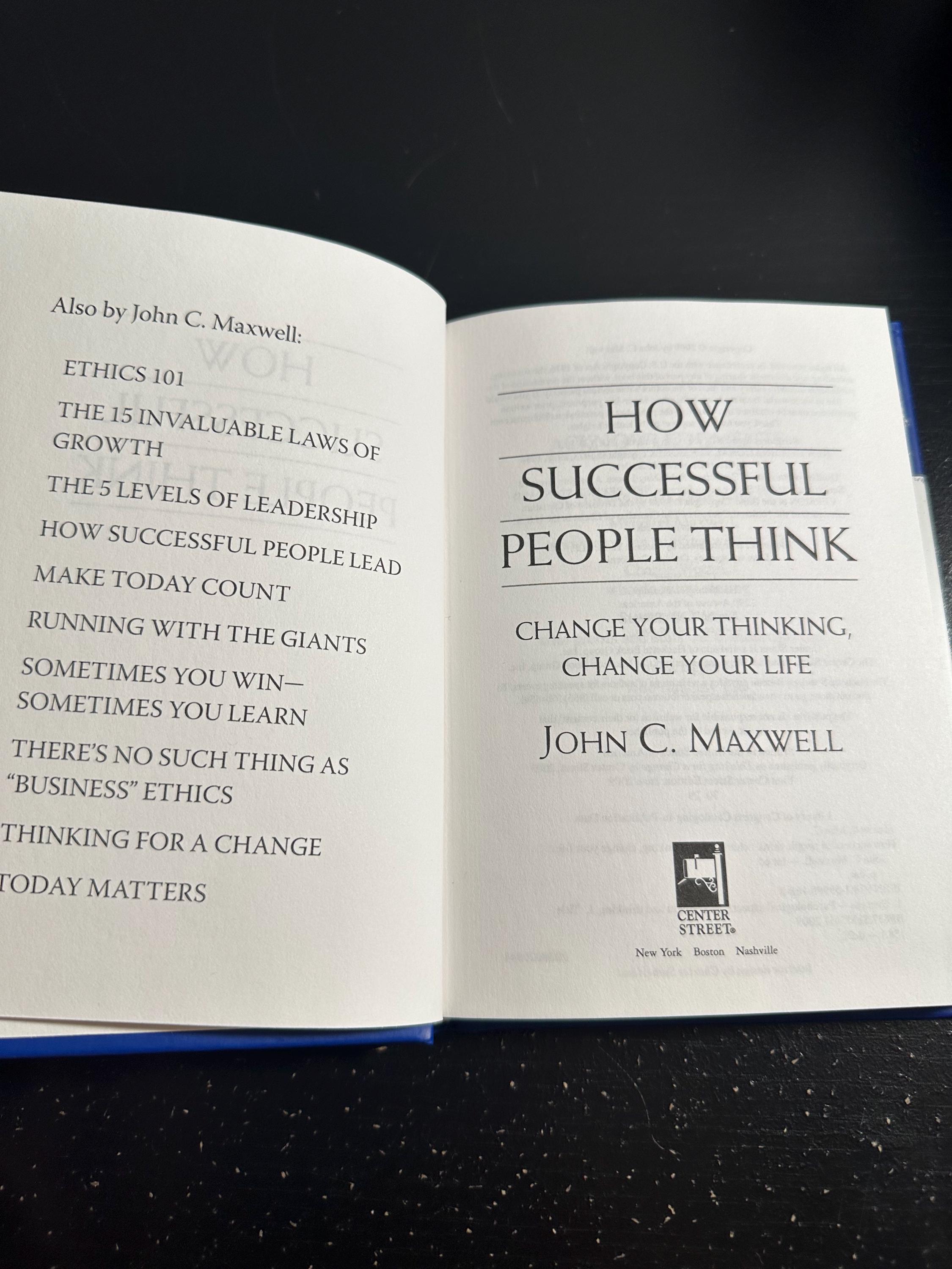 How Successful People Think - Etsy