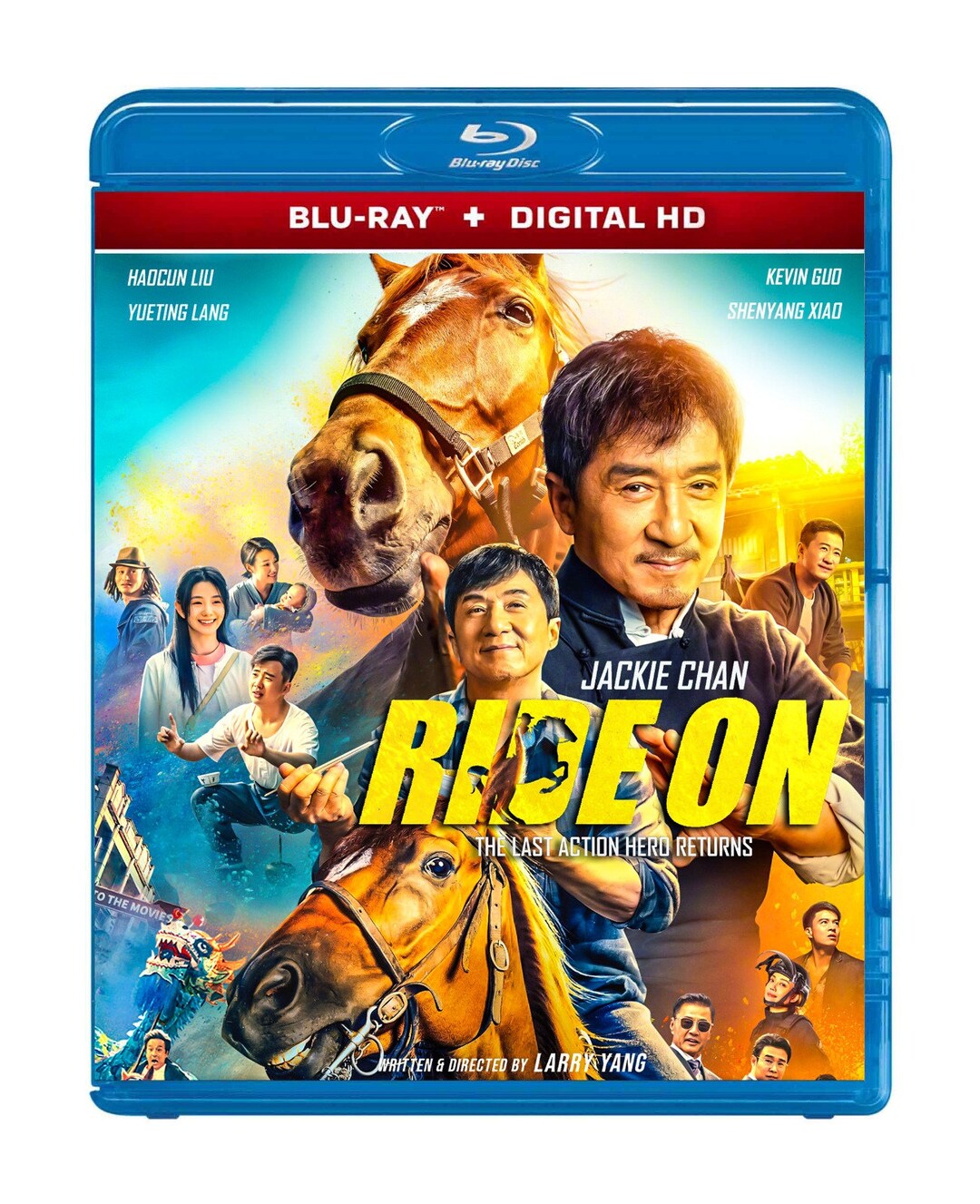 Ride on 2023 Blu-ray Digital HD Movie Jackie Chan Free Shipping Region ...