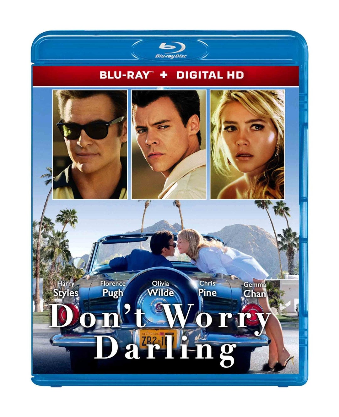 Don't Worry Darling 2022 Blu-ray Digital HD Movie Harry Styles Florence ...