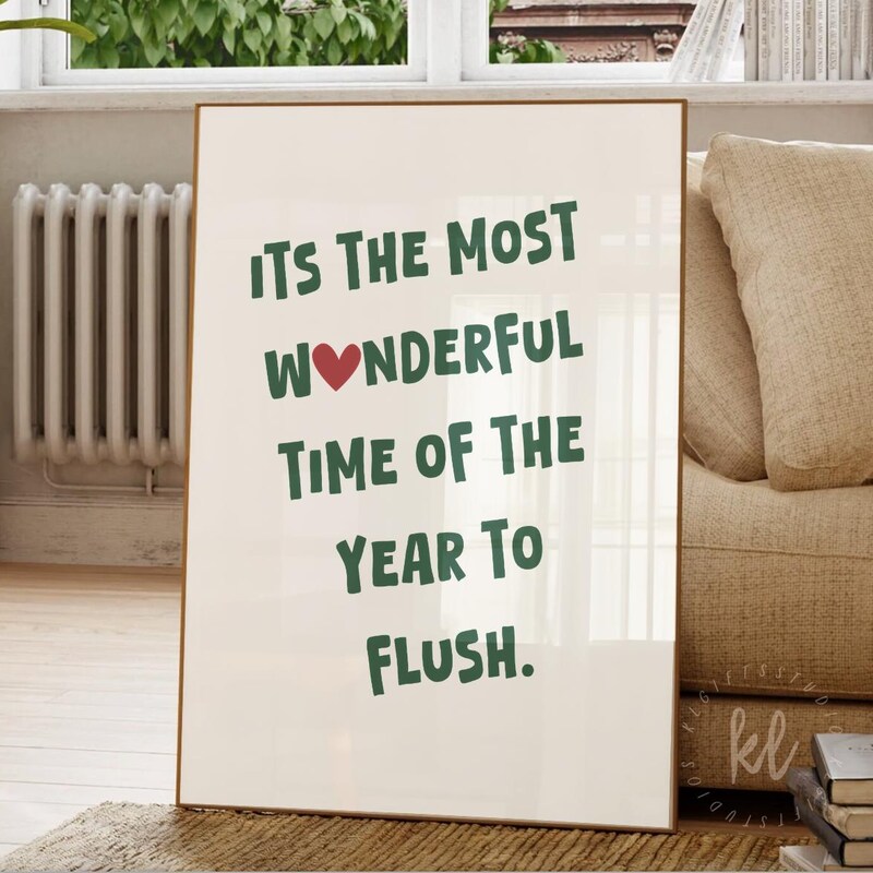 Christmas Bathroom - Etsy