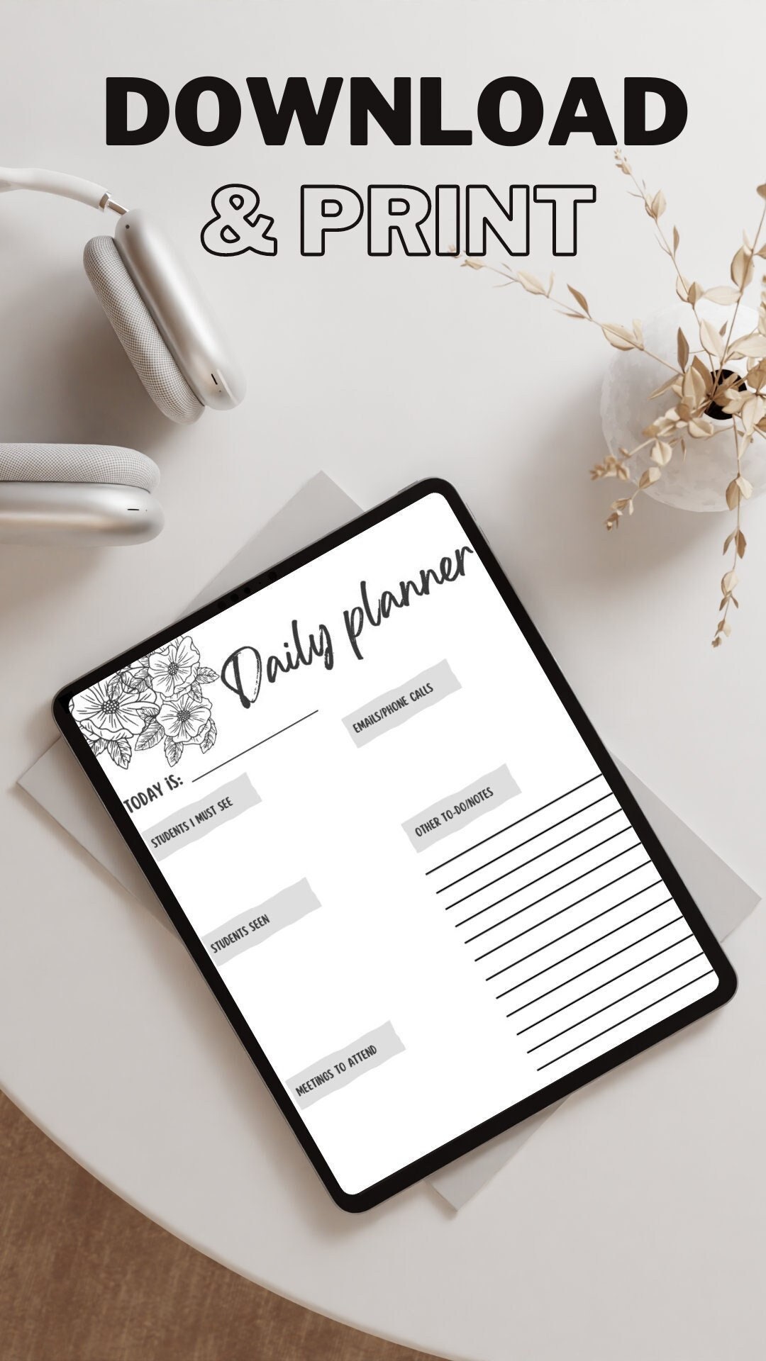 My Daily Counseling Todo List Printable Counselor - Etsy