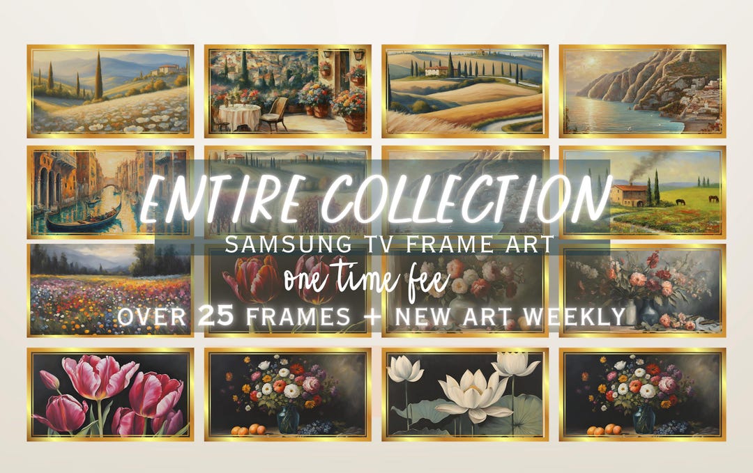 Earthy Tv Art Samsung Store Entire Collection TV Frame Art Lifetime ...
