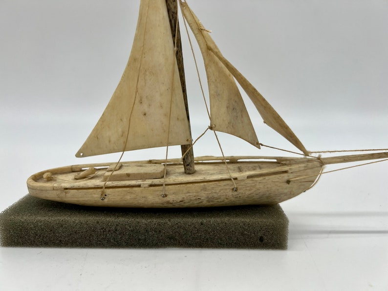 Napoleonic Prisoner of War Bone Ship's Model W/ Showcase - Etsy