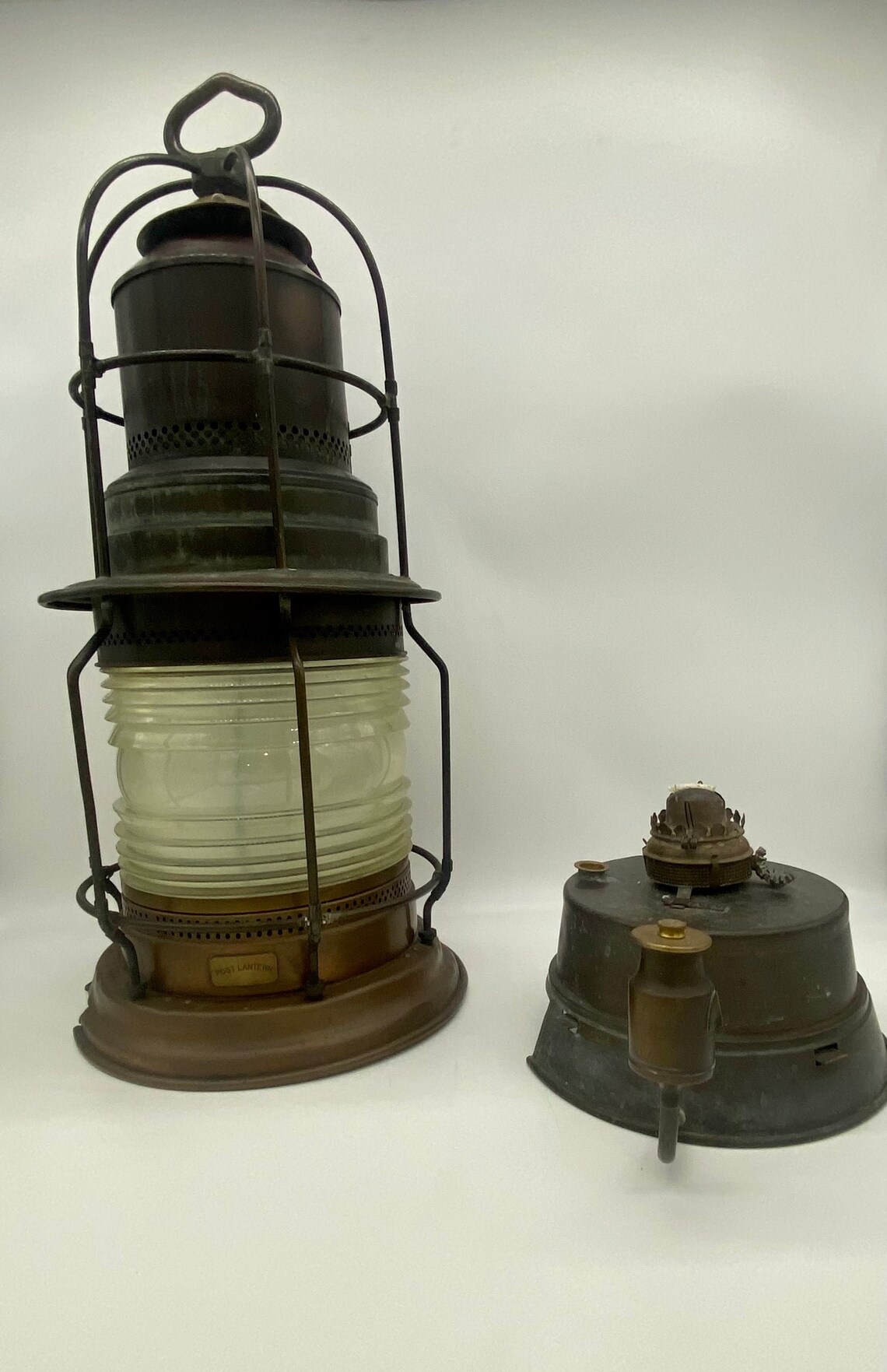 19th Century U.S. Lighthouse Service "post Lantern B" Post Lantern - Etsy