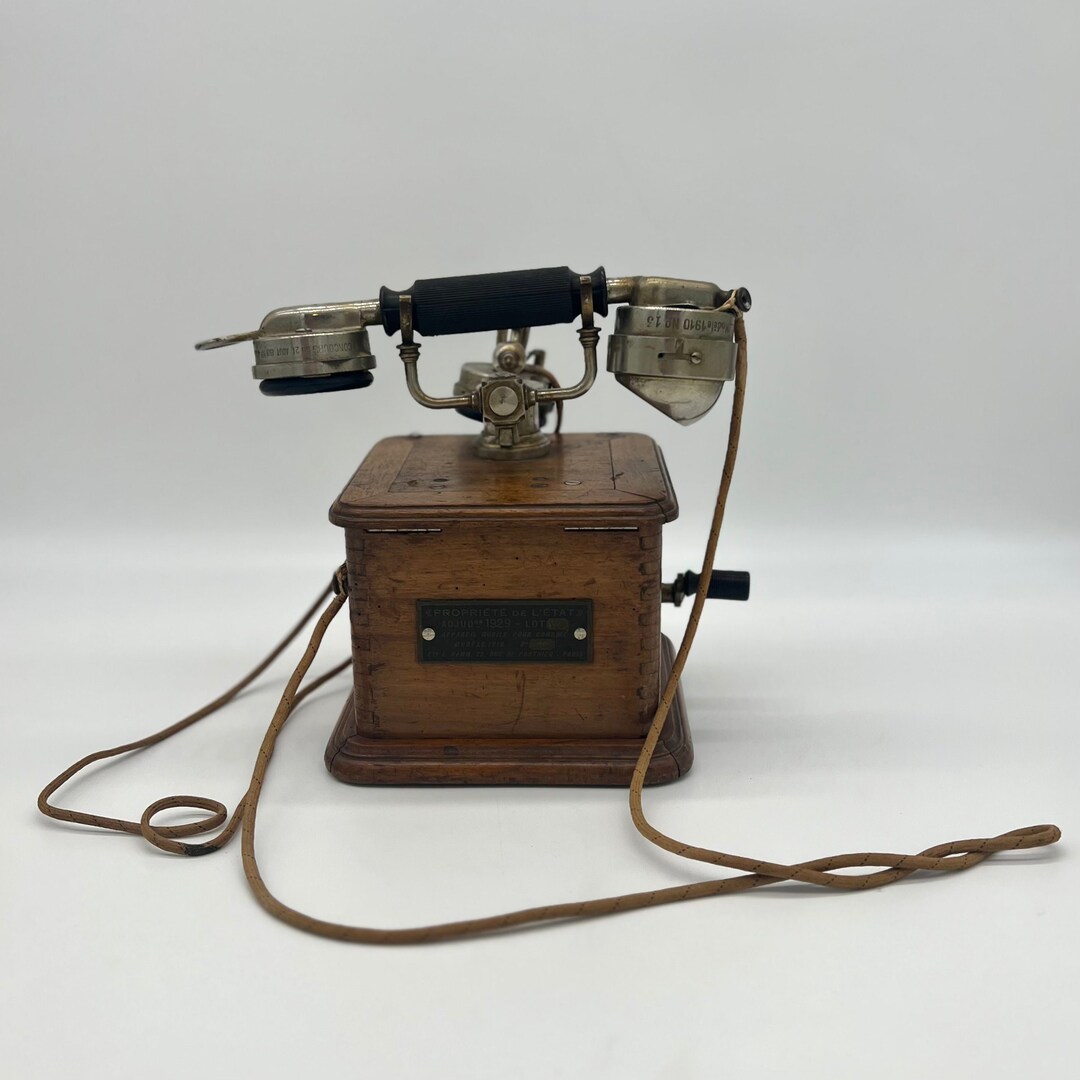 1929 French Telephone - Etsy