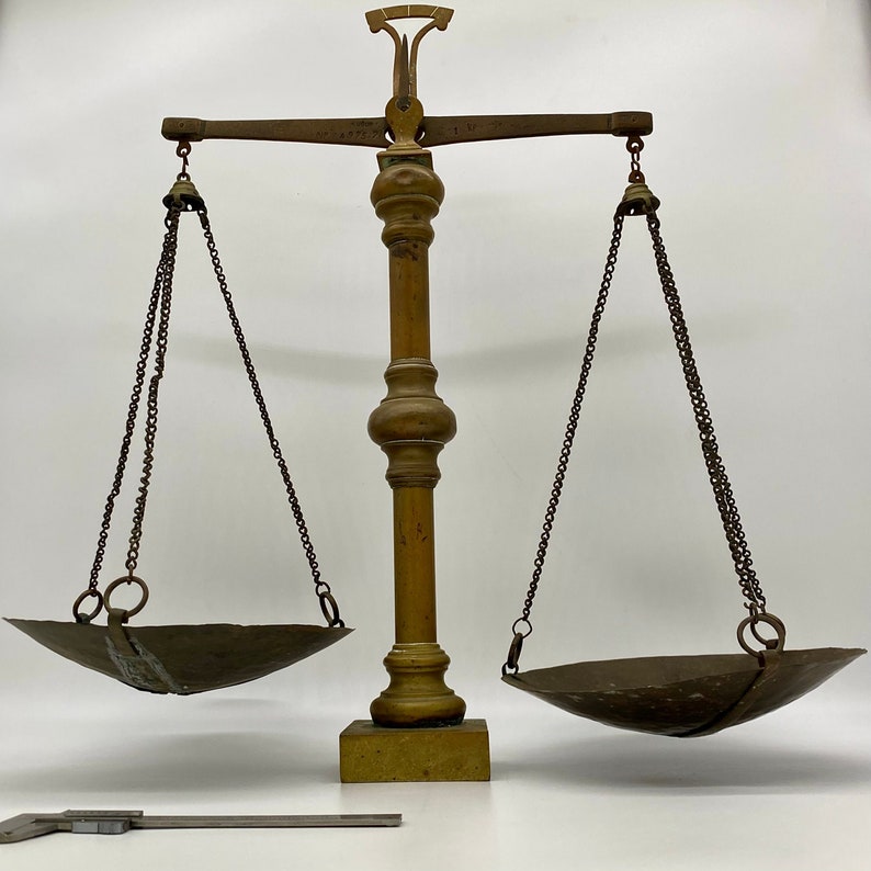 19th Century Balance Scale - Etsy