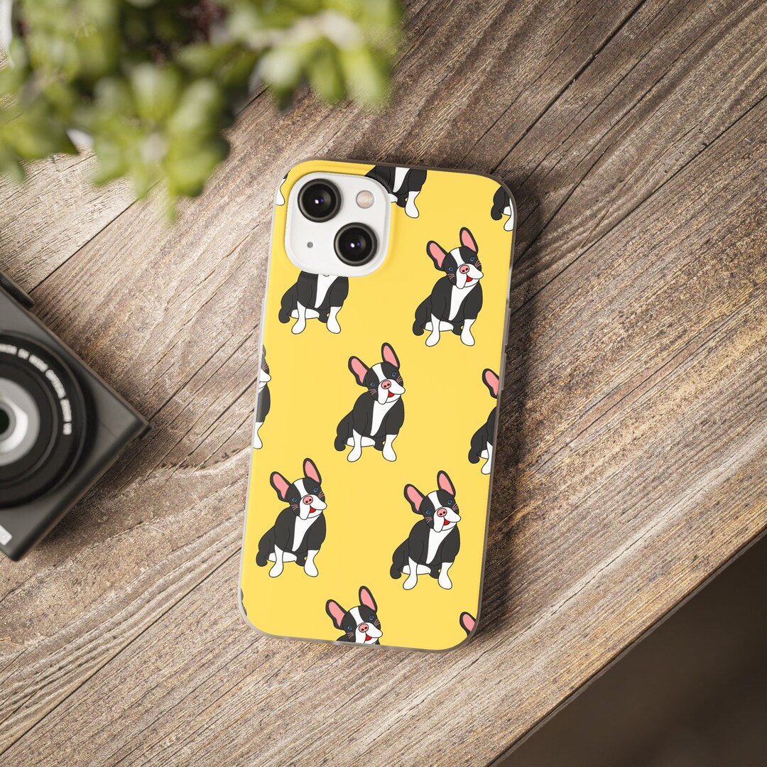 French Bulldog Case for iPhone and Samsung Phones, Cute Yellow Phone ...