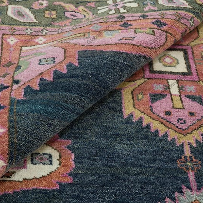 Hand Knotted Rug - Etsy