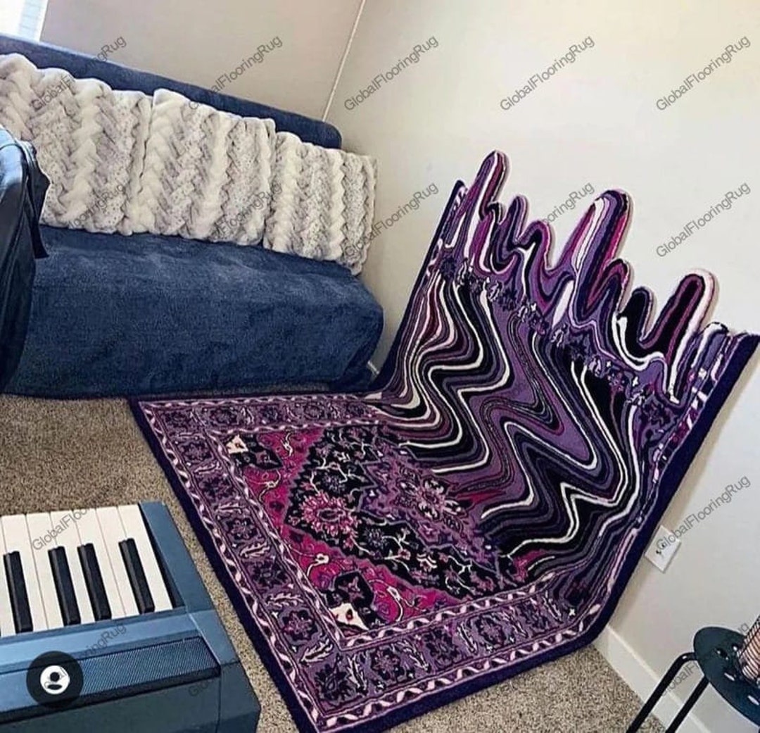 Custom Tuftpersian Melted Melting Tufted Rug Living Area Rug for ...