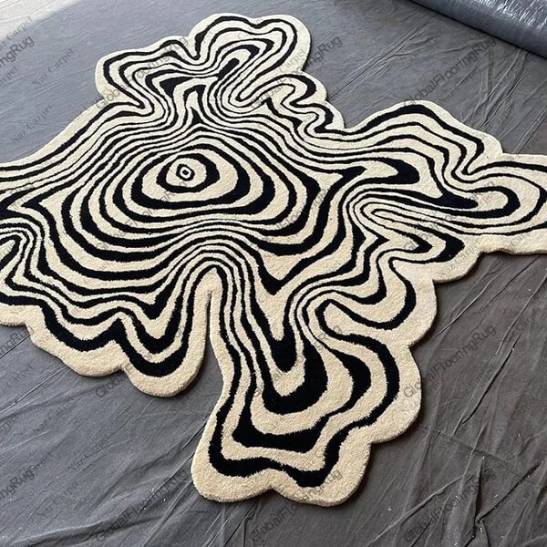 Irregular Rug - Etsy