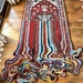 Red Persian Melted Melting Tufted Rug Living Area Rug for Bedroom ...