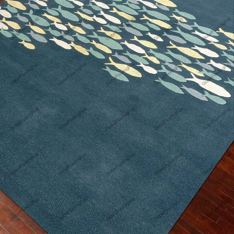 Area Rugs With Fish - Etsy