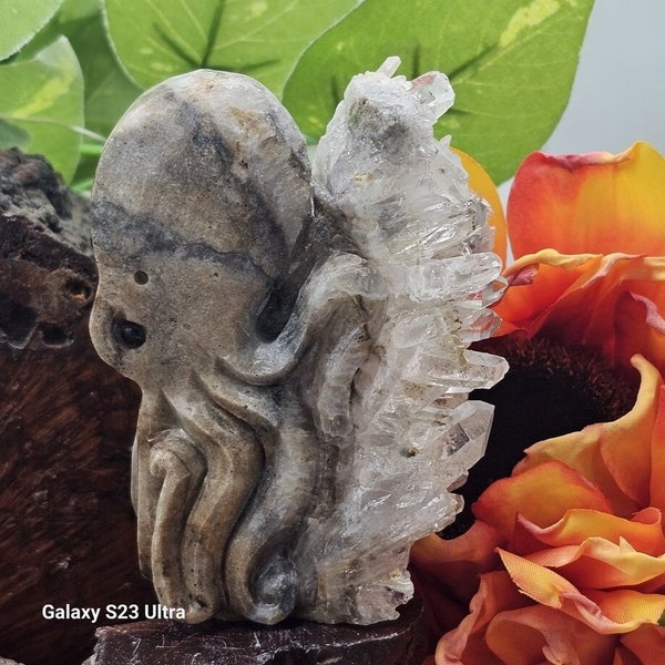 Carved Octopus - Etsy