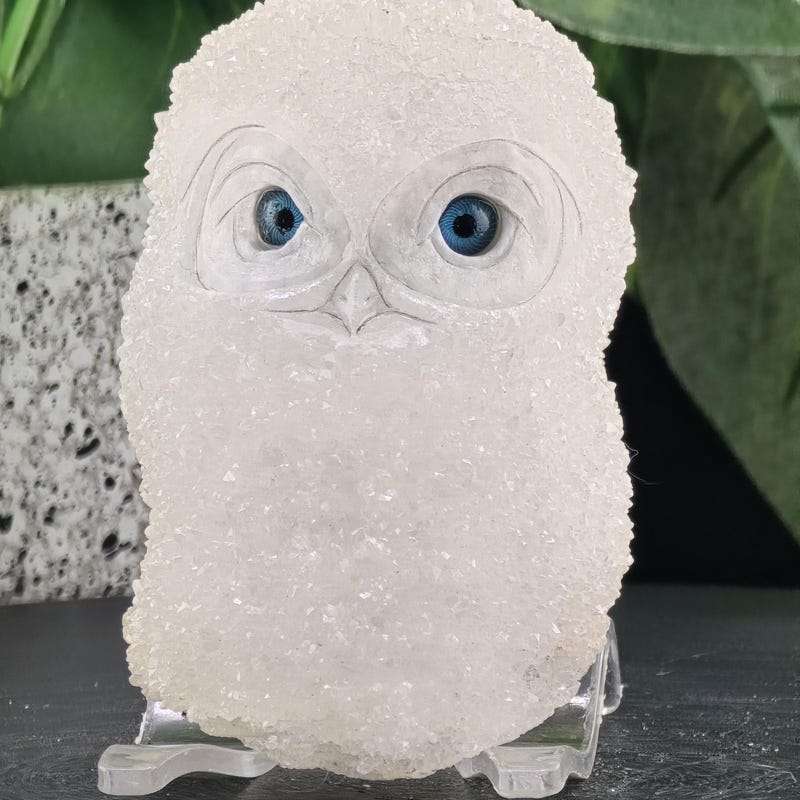 Crystal Owl - Etsy