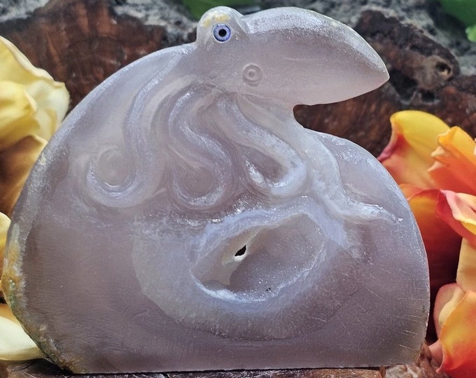 Ocean Jasper Flame / 7 / Madagascar OJ / Crstal Ornament / Chakra ...