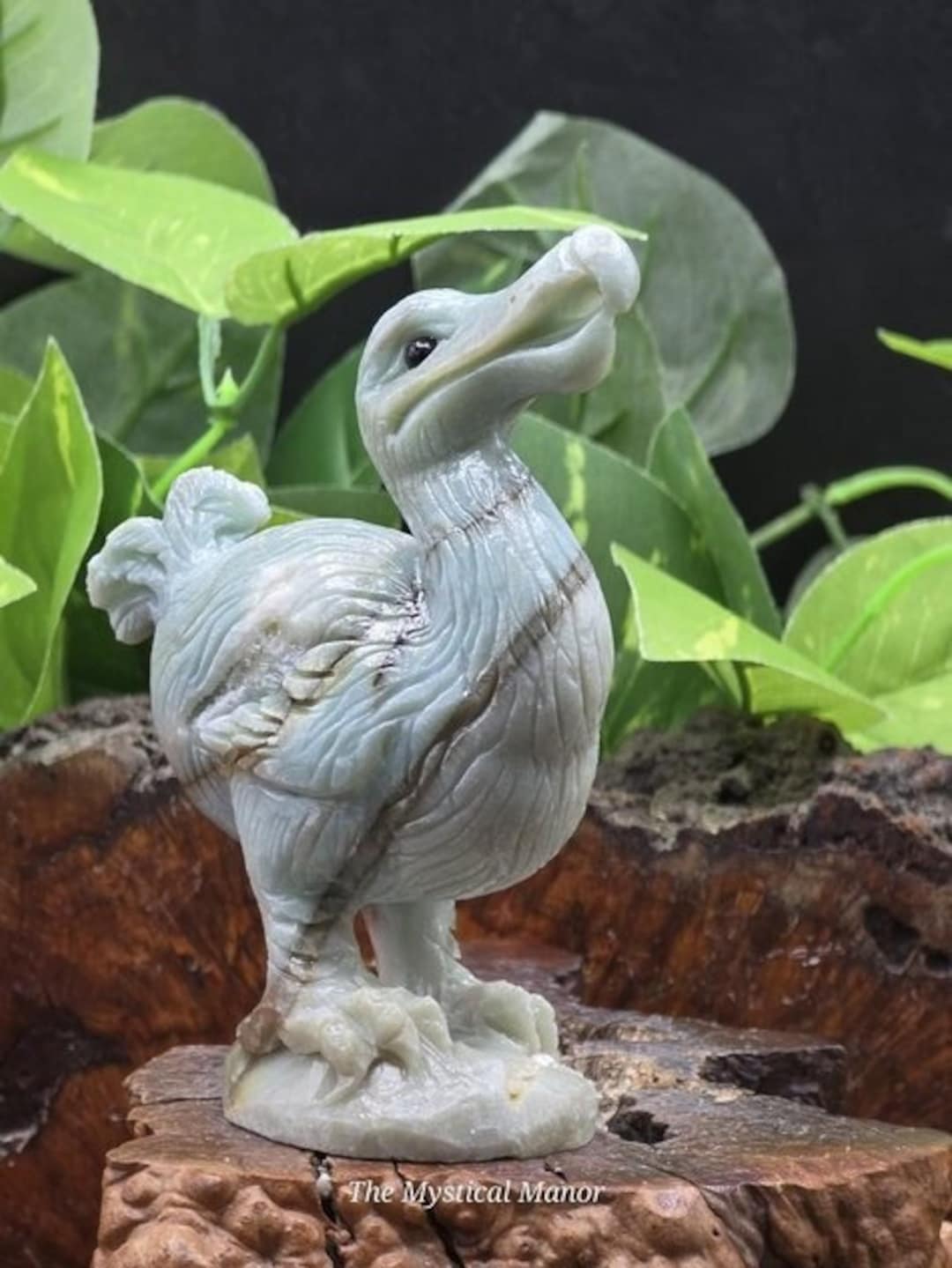 Unique Sweet Hand-carved Trolleite DODO Bird Sculpture: Whimsical and ...
