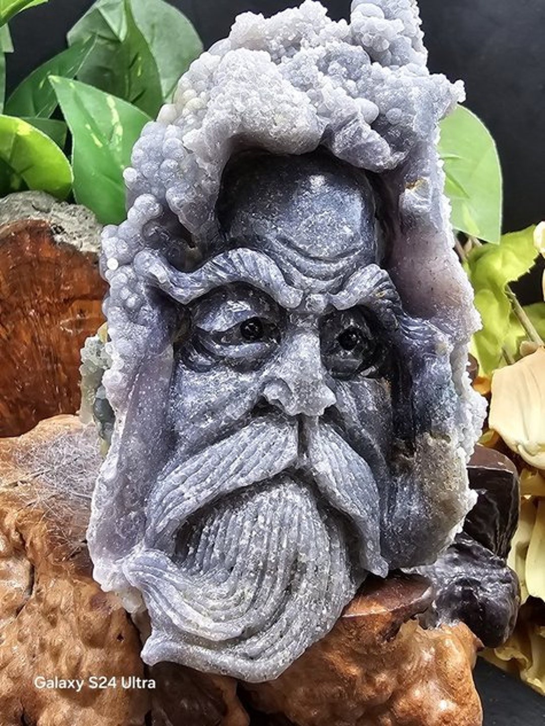 OUTSTANDING Hand-carved Oracle, Wizard, Warlock, Mage, Sage, Witch ...