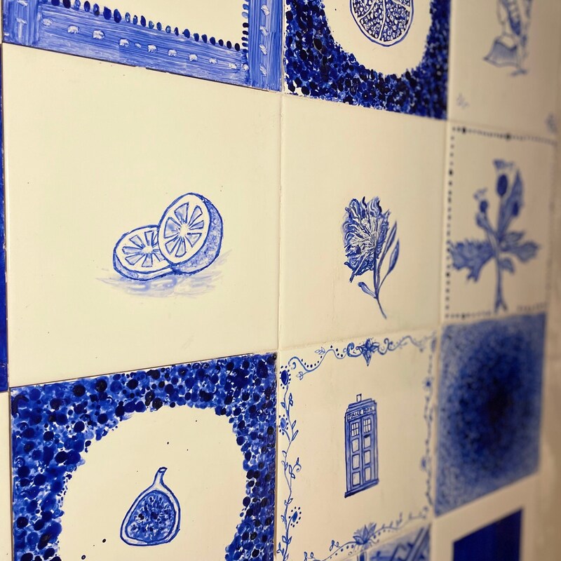Delft Tile - Etsy