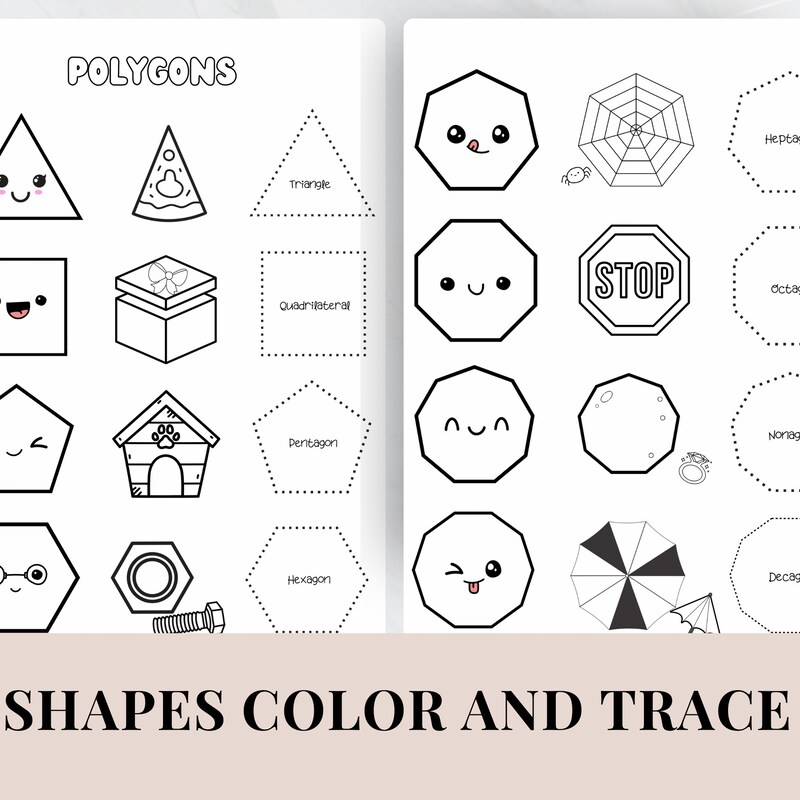 Polygon Paper - Etsy UK