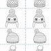 Winter Memory Printable, Winter Memory Game, Winter Coloring Pages - Etsy