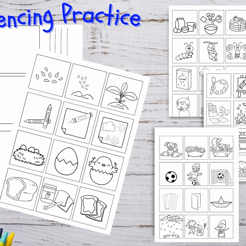 Sequencing Cards - Etsy