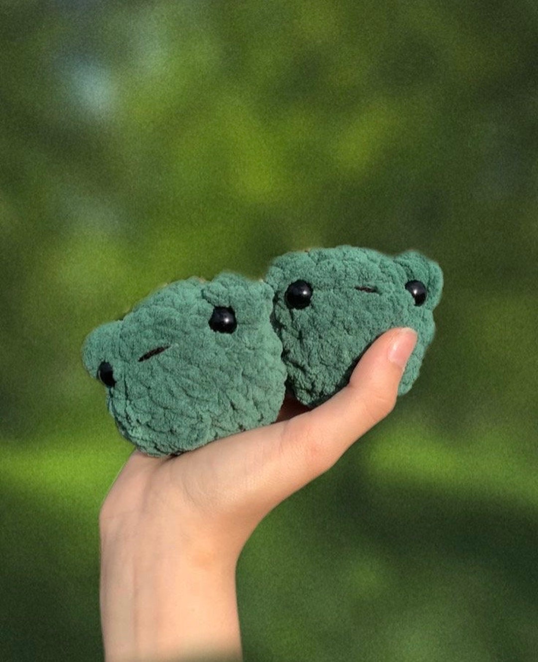 Frog Amigurumi Squishy Plushie, Frog Crochet Antistress Cute Gift for ...