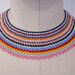 Beaded Necklace Tradicional From Ecuador South America, Indigenous ...
